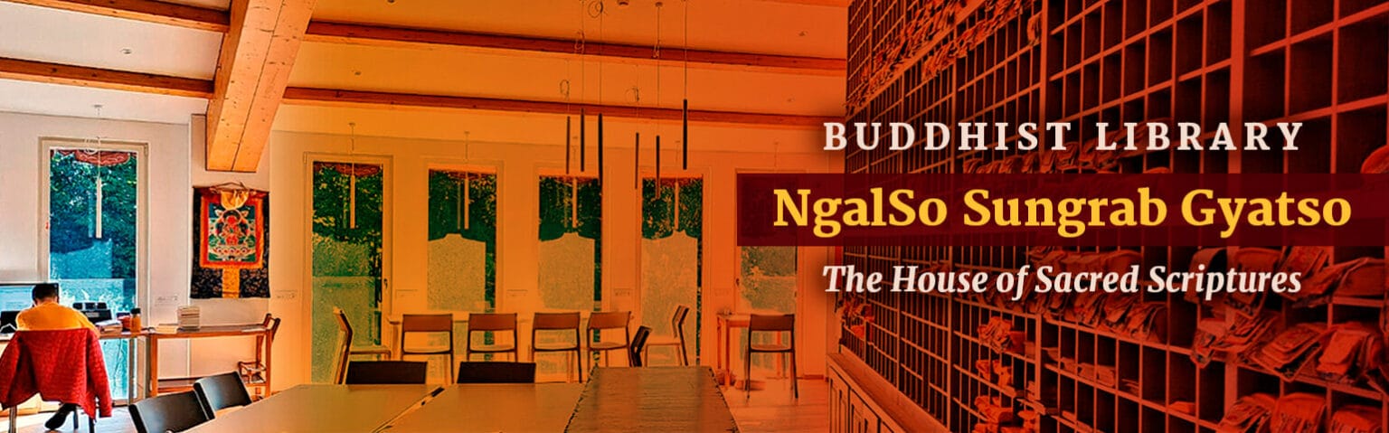 Buddhist library | Kunpen Lama Gangchen - NgalSo Dharma Centre